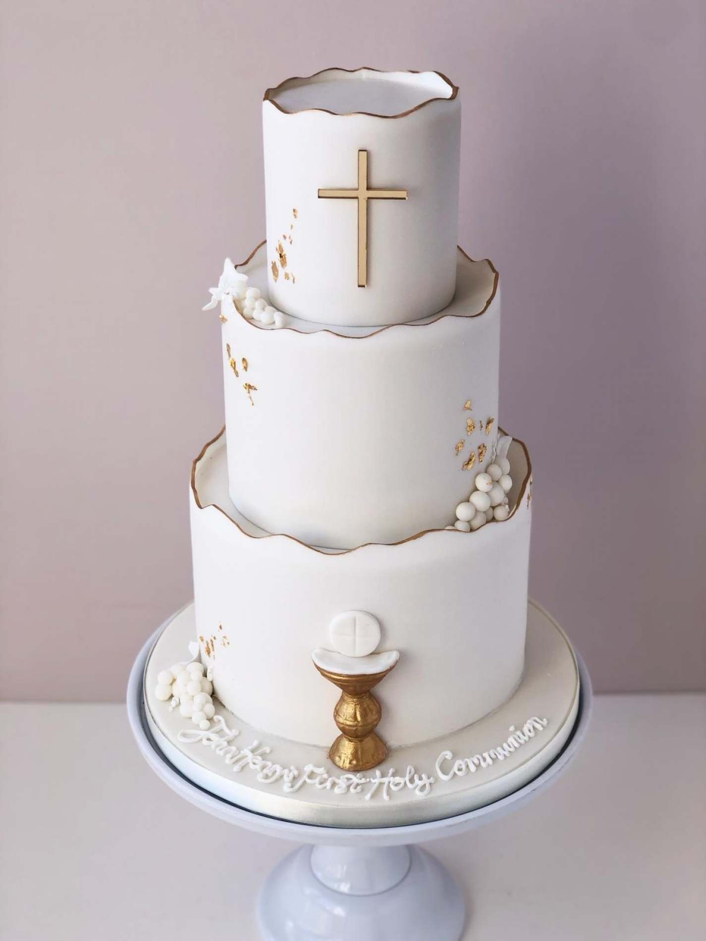 Luxury Communion Cake | Communion