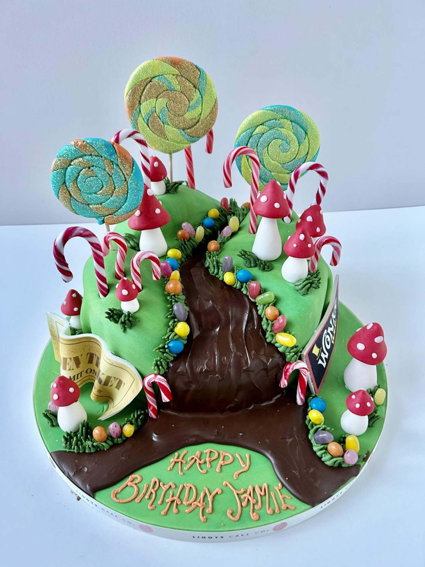 Willy Wonka Birthday Cake | Birthdays