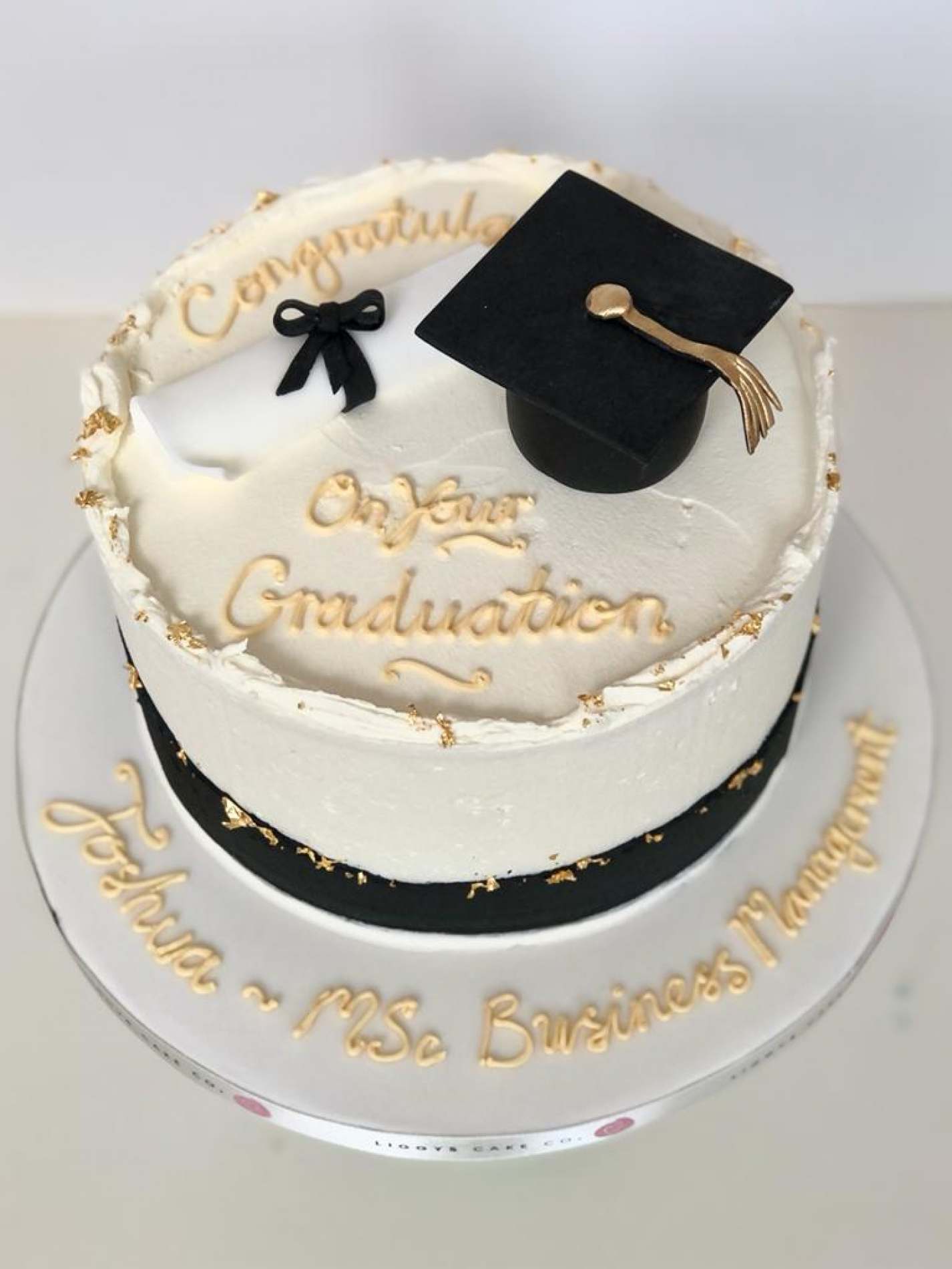 Graduation Buttercream Cake