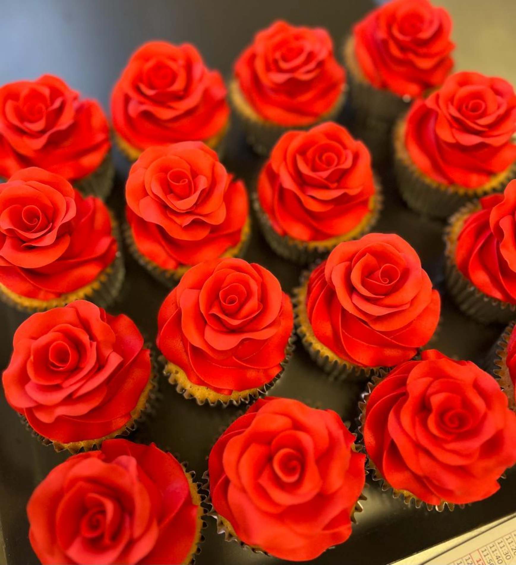 Red Rose Cupcakes | Valentines