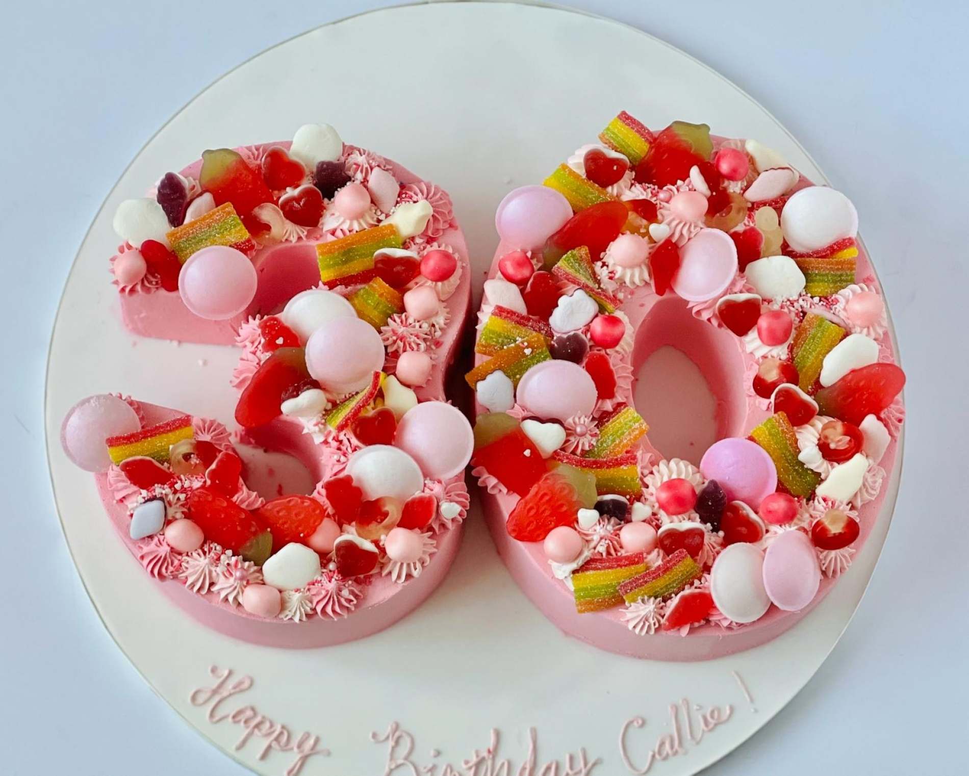 Big Sweetie Number Cake | Birthdays