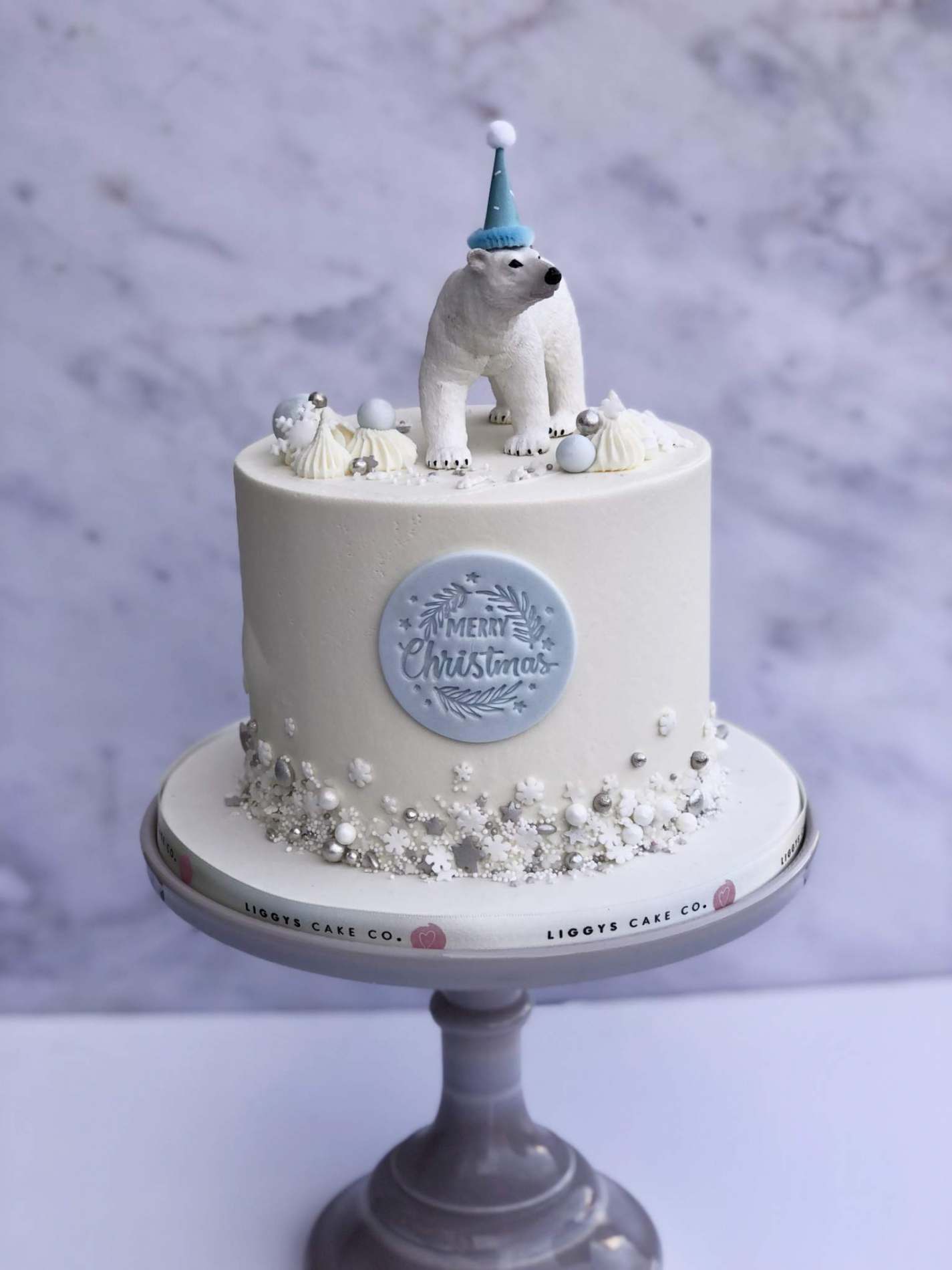 Party Polar Bear Christmas Cake | Christmas