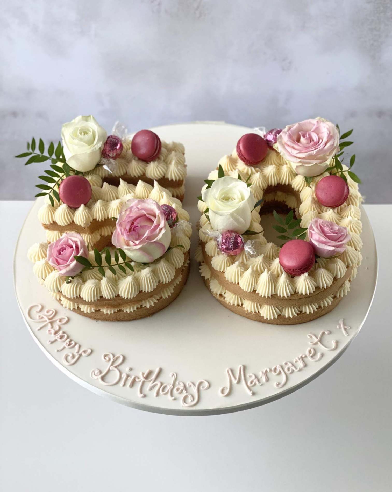Blooms and Mac's Number Cake | Birthdays