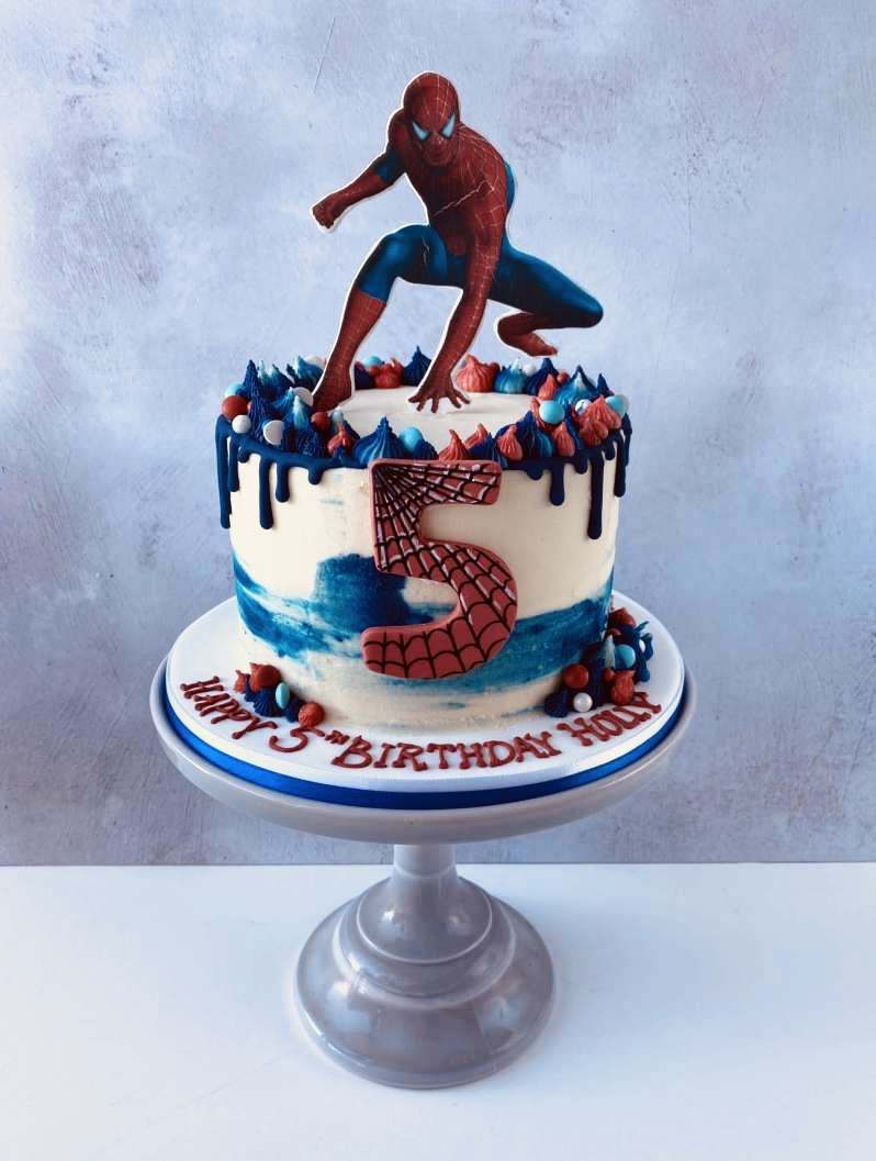 Spiderman Layer Cake