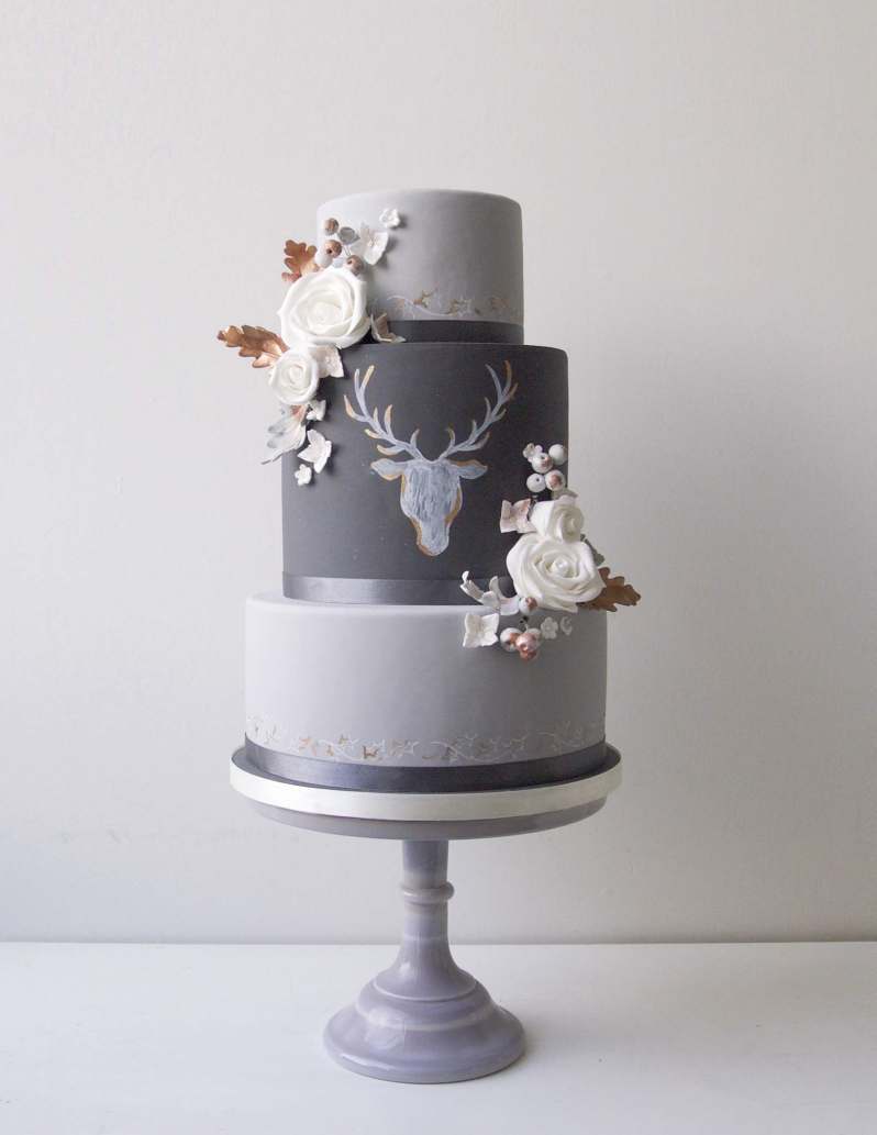 Copper Stag | Wedding cake