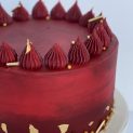 Ruby Red Buttercream Cake | Birthday cake