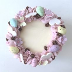 Chocolate & Vanilla Easter Layer Cake | Easter Cake