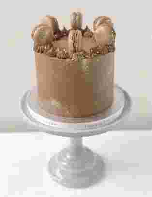 Chocolate Macaron Layer Cake