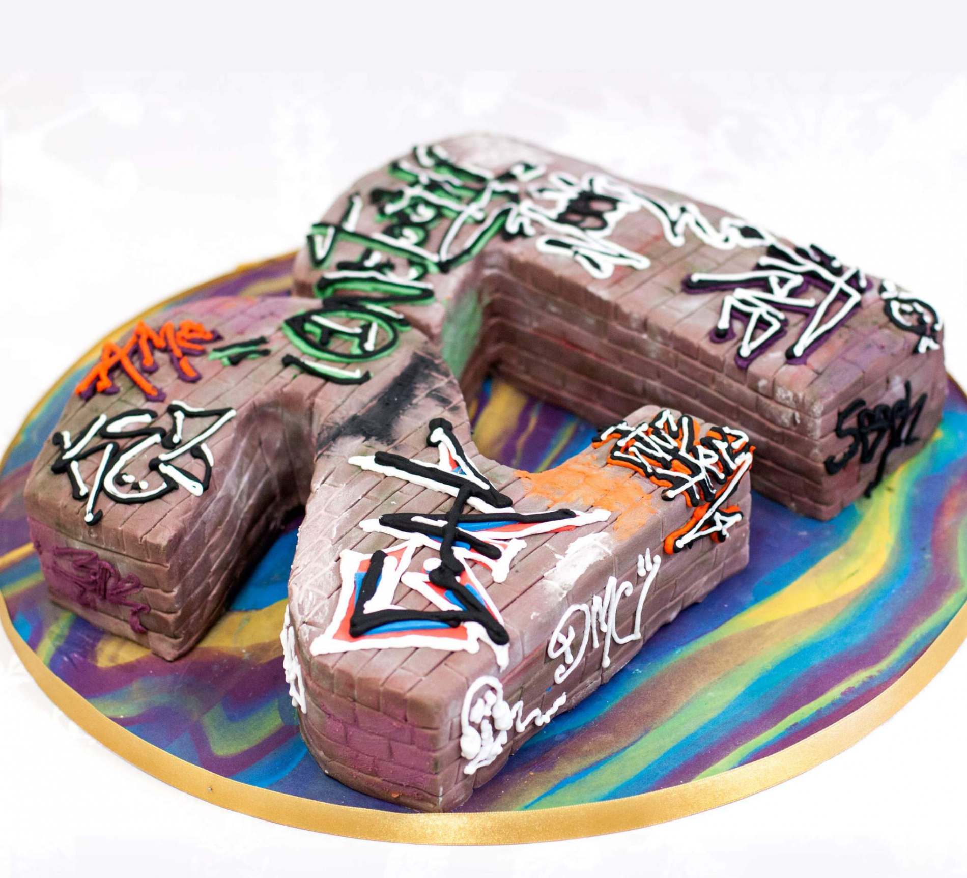 Graffitti Cake celebration cakes